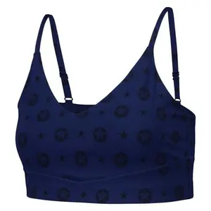 Terez Houston Astros Active Bra - Navy
