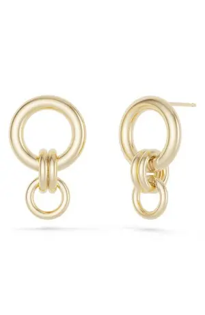 SPINELLI KILCOLLIN Canis Drop Earrings - Yellow Gold