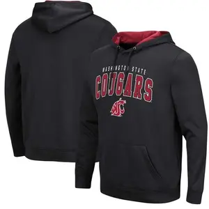 COLOSSEUM Washington State Cougars Resistance Pullover Hoodie - Black