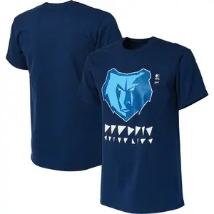 NBA X NATUREL Memphis Grizzlies No Caller Id T-shirt - Navy