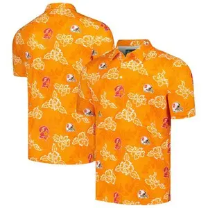 Reyn Spooner Tampa Bay Buccaneers Throwback Pua Performance Polo - Orange