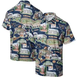 Reyn Spooner Auburn Tigers Scenic Polo - Navy