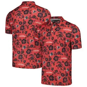 Reyn Spooner Atlanta Falcons Pua Performance Polo - Red