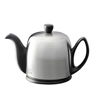 DEGRENNE PARIS Salam 23 Oz. Tea Pot Black/aluminum