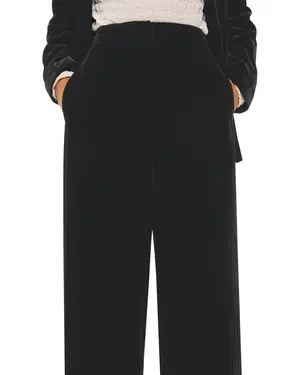 Whistles Velvet Straight Leg Trousers