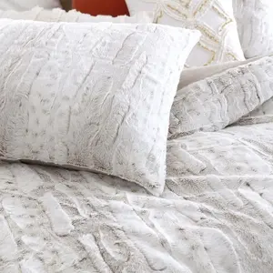 PERI HOME Snow Leopard Comforter Set, Full/queen