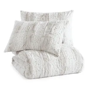 PERI HOME Snow Leopard Comforter Set, Full/queen