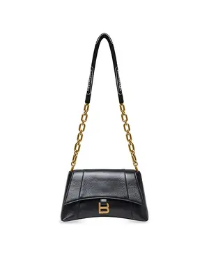 Balenciaga Downtown Small Shoulder Bag With Chain
