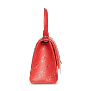 Balenciaga Hourglass Xs Handbag With Rhinestones