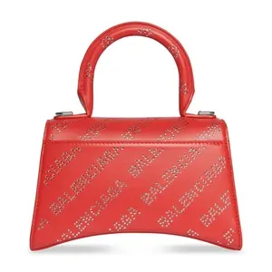 Balenciaga Hourglass Xs Handbag With Rhinestones