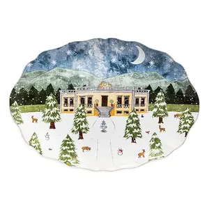 COSTA NOVA Casafina The Nutcracker Large Oval Platter - Multi