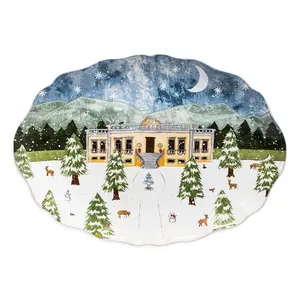 COSTA NOVA Casafina The Nutcracker Large Oval Platter