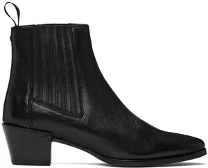 Rag & Bone Rag & Bone Rover Leather Boots - Blk