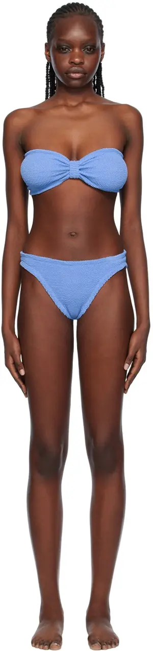 Hunza G Hunza G Blue Jean Bikini - Cornflower