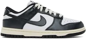 Nike Nike Black & White Dunk Low Vintage Sneakers - White/black-coconut