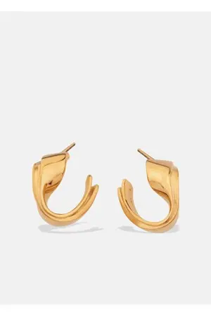 Vince Completedworks Plume Hoop Earrings - Gold
