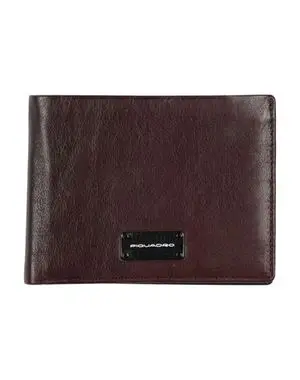 PIQUADRO Wallet Dark Cow Leather - Brown