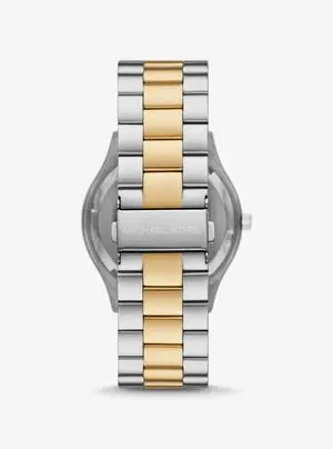 Michael Kors Oversized Slim Runway Two-tone Watch