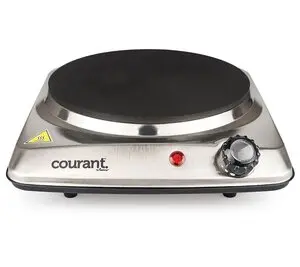 COURANT 1000w Portable Single Electric Burner, Tainless - One-color