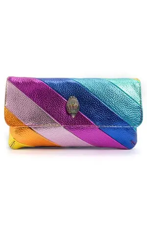 Kurt Geiger Leather Belt Bag - Rainbow/ant. Silver