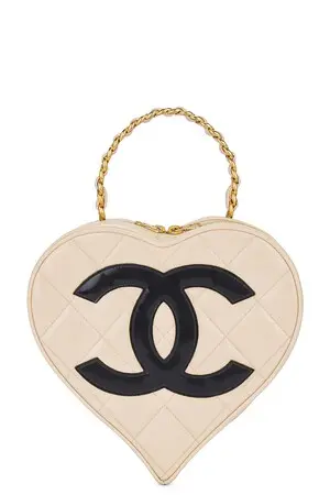 CHANEL Chanel 1994 Patent Heart Vanity Bag