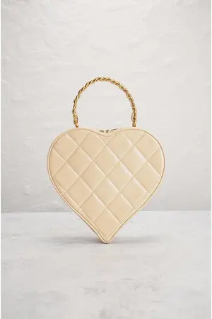 Chanel 1994 Patent Heart Vanity Bag