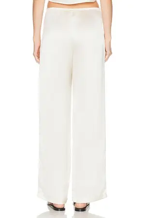 LESET Barb Wide-leg Pant - Creme