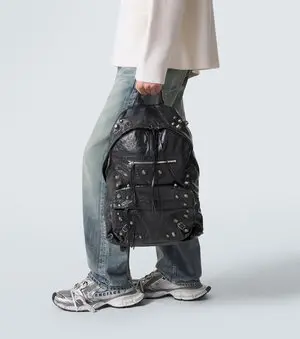 Balenciaga Le Cagole Leather Backpack