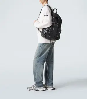 Balenciaga Le Cagole Leather Backpack