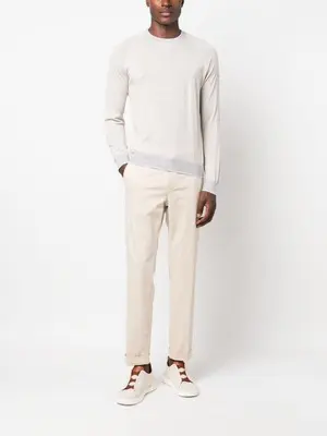 Eleventy Round-neck Wool Jumper