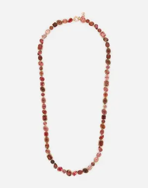 Dolce & Gabbana Dolce & Gabbana 18 Carat Red Gold And Tourmaline Sautoir Necklace Rot