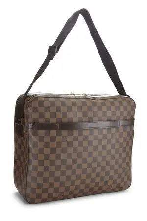 LOUIS VUITTON Damier Ebene Dorsoduro Travel Bag