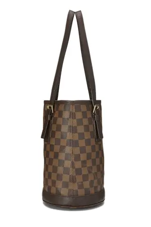 LOUIS VUITTON Damier Ebene Marais Bucket Bag