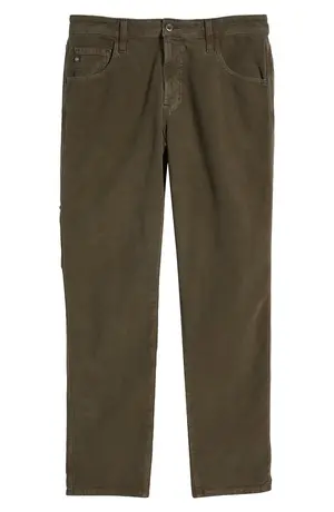 Ag Wells Tapered Moleskin Carpenter Pants - Sulfur Forest Moss