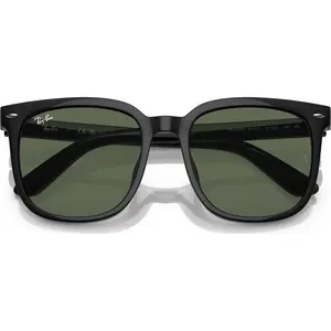 Ray-ban 57mm Square Sunglasses - Black Blue