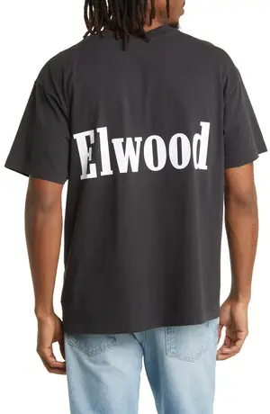 ELWOOD Logo Cotton Graphic T-shirt