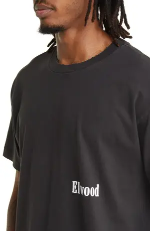 ELWOOD Logo Cotton Graphic T-shirt