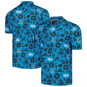 Reyn Spooner Carolina Panthers Pua Performance Polo - Blue