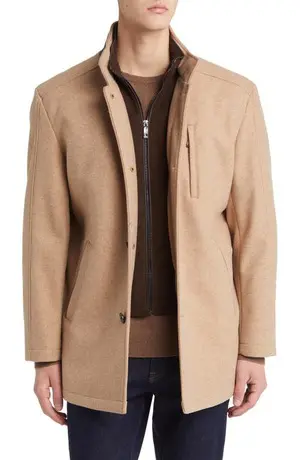 Johnston & Murphy Collared Coats For Men