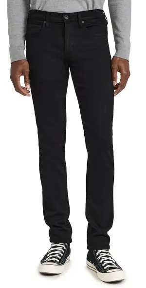 Paige Lennox Transcend Slim Jeans - Black Shadow