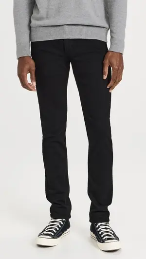 Paige Lennox Transcend Slim Jeans - Black Shadow