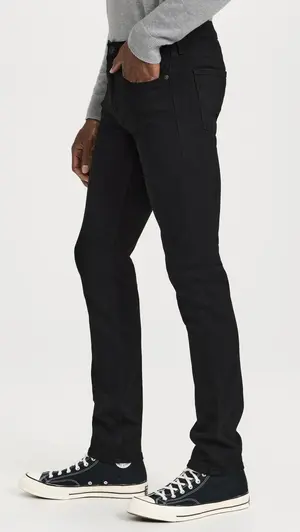 Paige Lennox Transcend Slim Jeans - Black Shadow