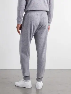 Mr P. Wool And Cashmere-blend Sweatpants - Gray