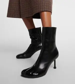 Balenciaga Leather Ankle Boots
