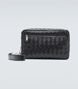 Bottega Veneta Intrecciato Leather Wallet - Black