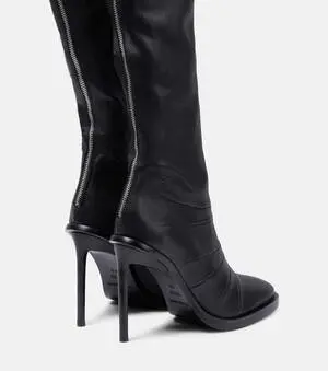 ANN DEMEULEMEESTER Adna Over-the-knee Leather Boots
