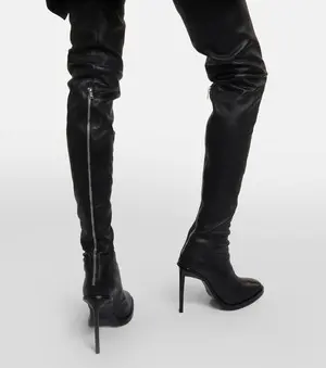 ANN DEMEULEMEESTER Adna Over-the-knee Leather Boots