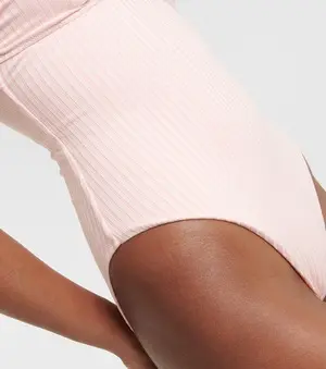Melissa Odabash Barbuda Strapless Swimsuit - Pink