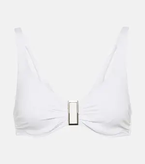 Melissa Odabash Bel Air Bikini Top - White
