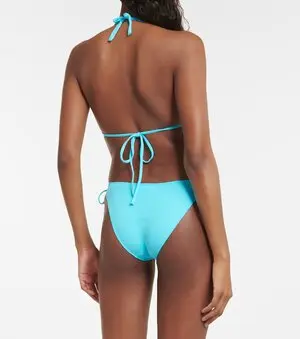 Melissa Odabash Antibes Low-rise Bikini Bottoms - Blue